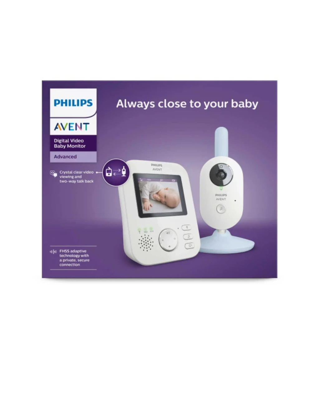 Philips Avent Βρεφικό μόνιτορ SCD835/ 26 | Prénatal Store Online