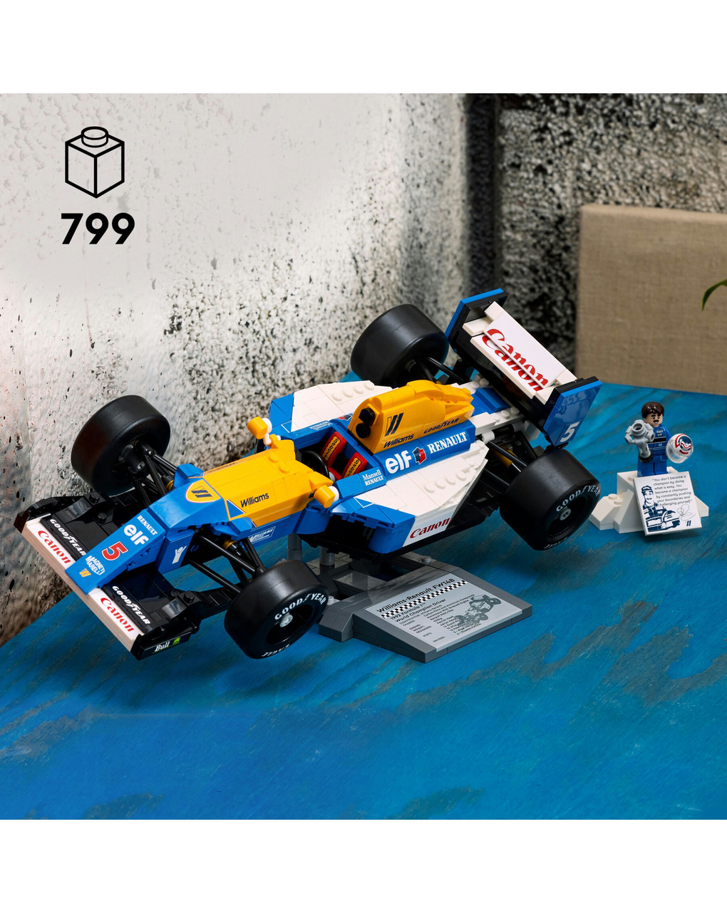 Lego icons williams racing fw14b & nigel mansell 10353 | Prénatal Store ...