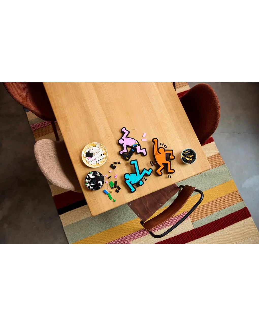 Lego art keith haring-dancing figures 31216 | Prénatal Store Online