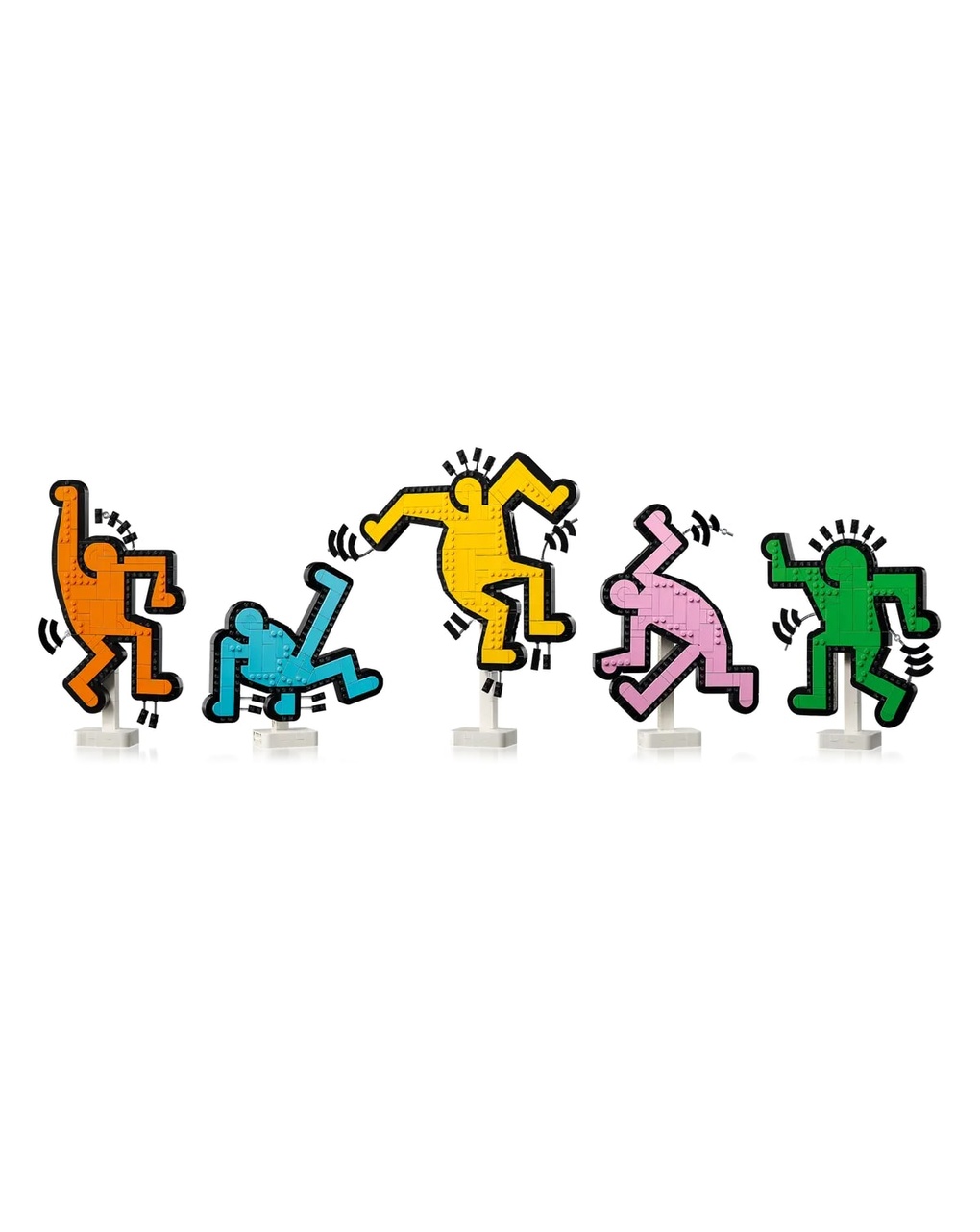 Lego art keith haring-dancing figures 31216 | Prénatal Store Online