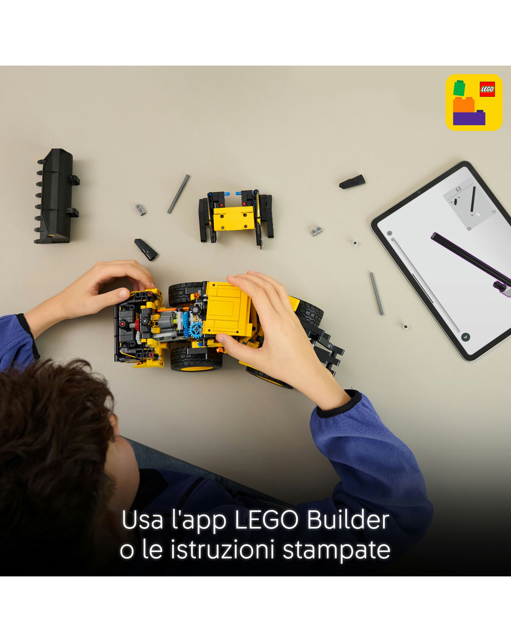 Lego technic volvo l120 electric wheel loader 42209 | Prénatal Store Online