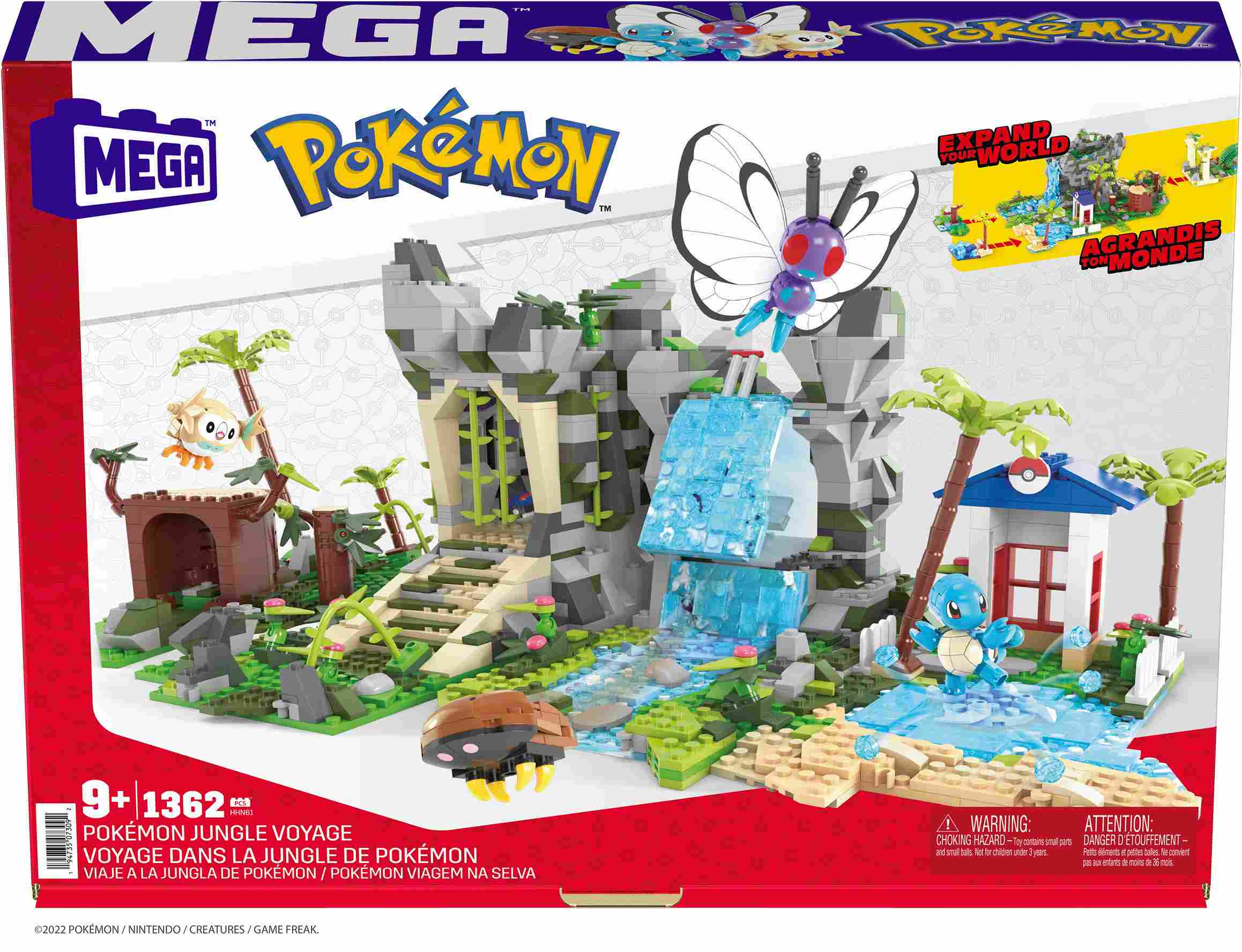 Mega pokémon adventure builder ultimate jungle expedition hhn61 ...