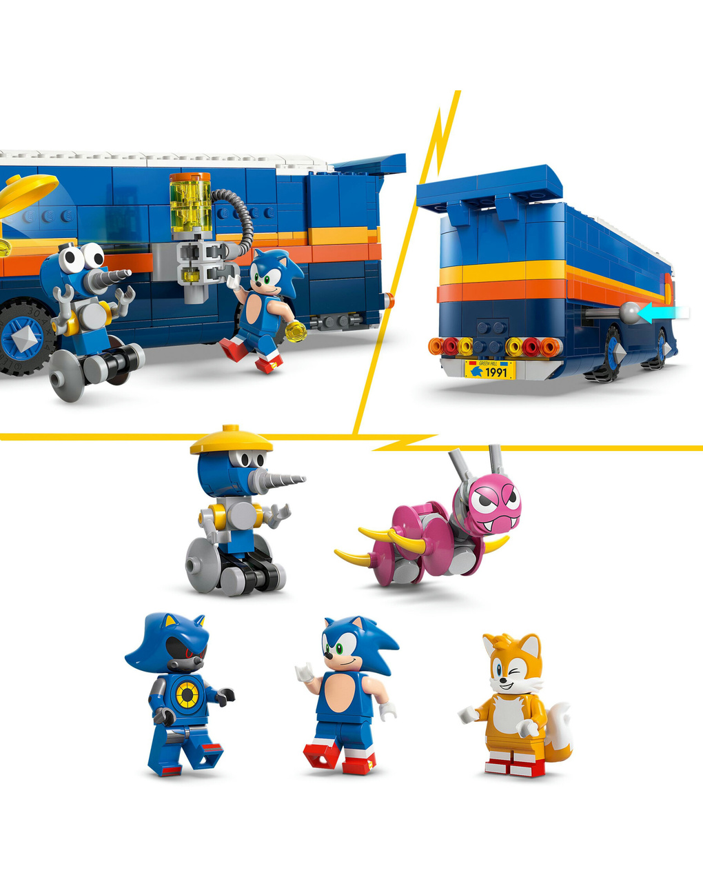 Lego sonic the hedgehog team sonic command truck 77006 | Prénatal Store ...