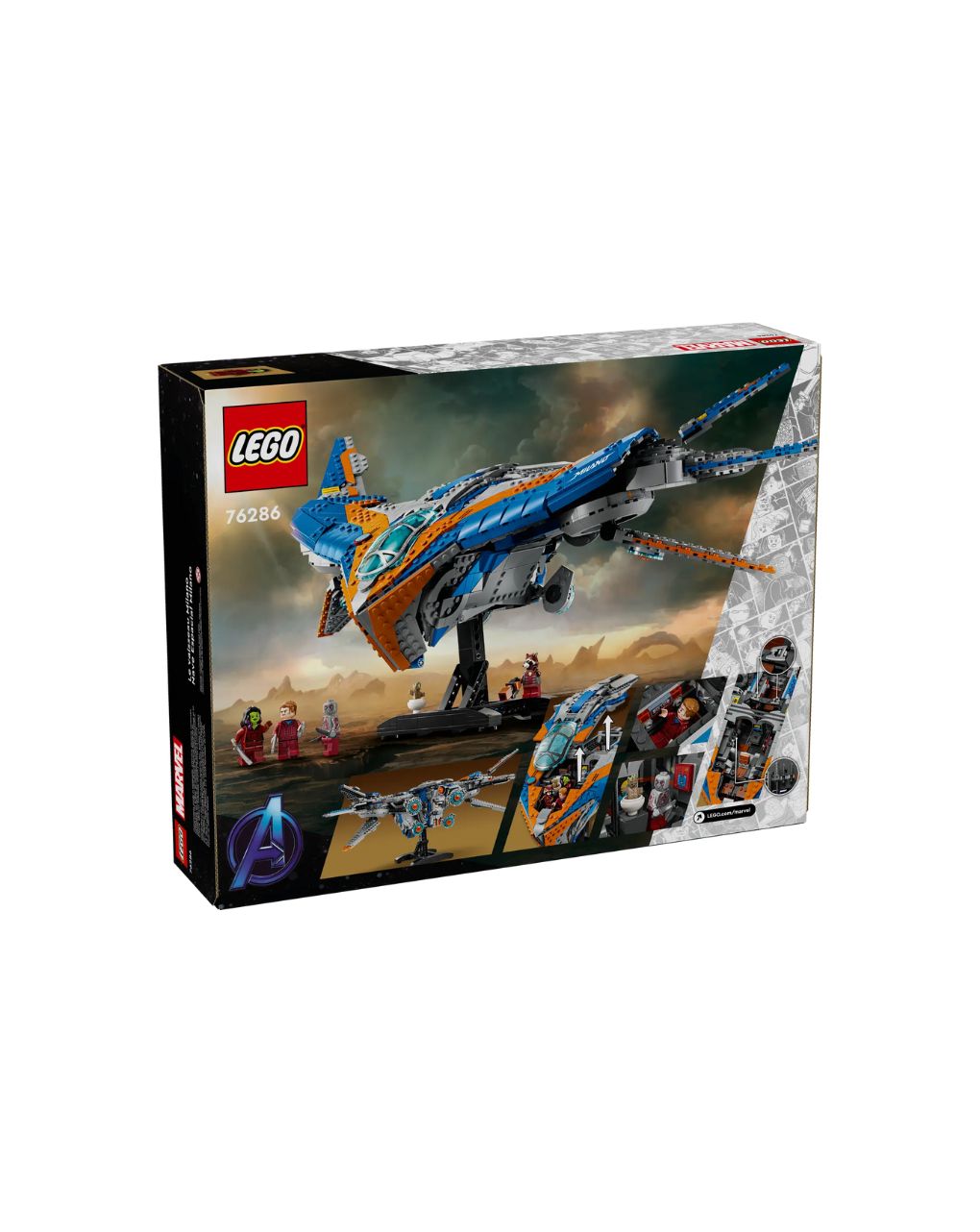 Lego marvel super heroes guardians of the galaxy: the milano 76286 ...