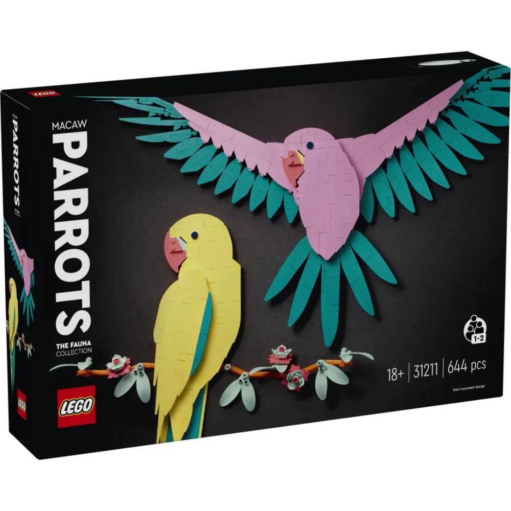 Lego art the fauna collection macaw parrots 31211 | Prénatal Store Online